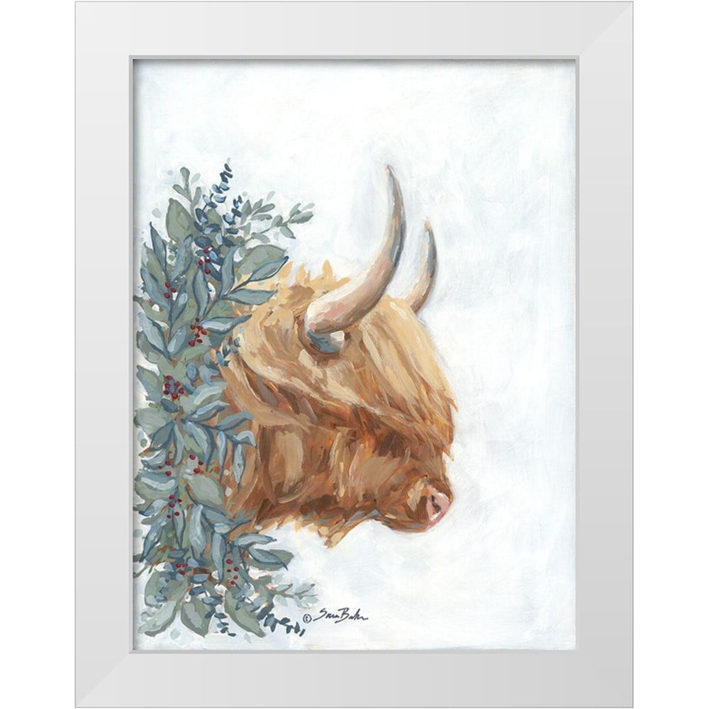 Baker, Sara 19x24 White Modern Wood Framed Museum Art Print Titled ...