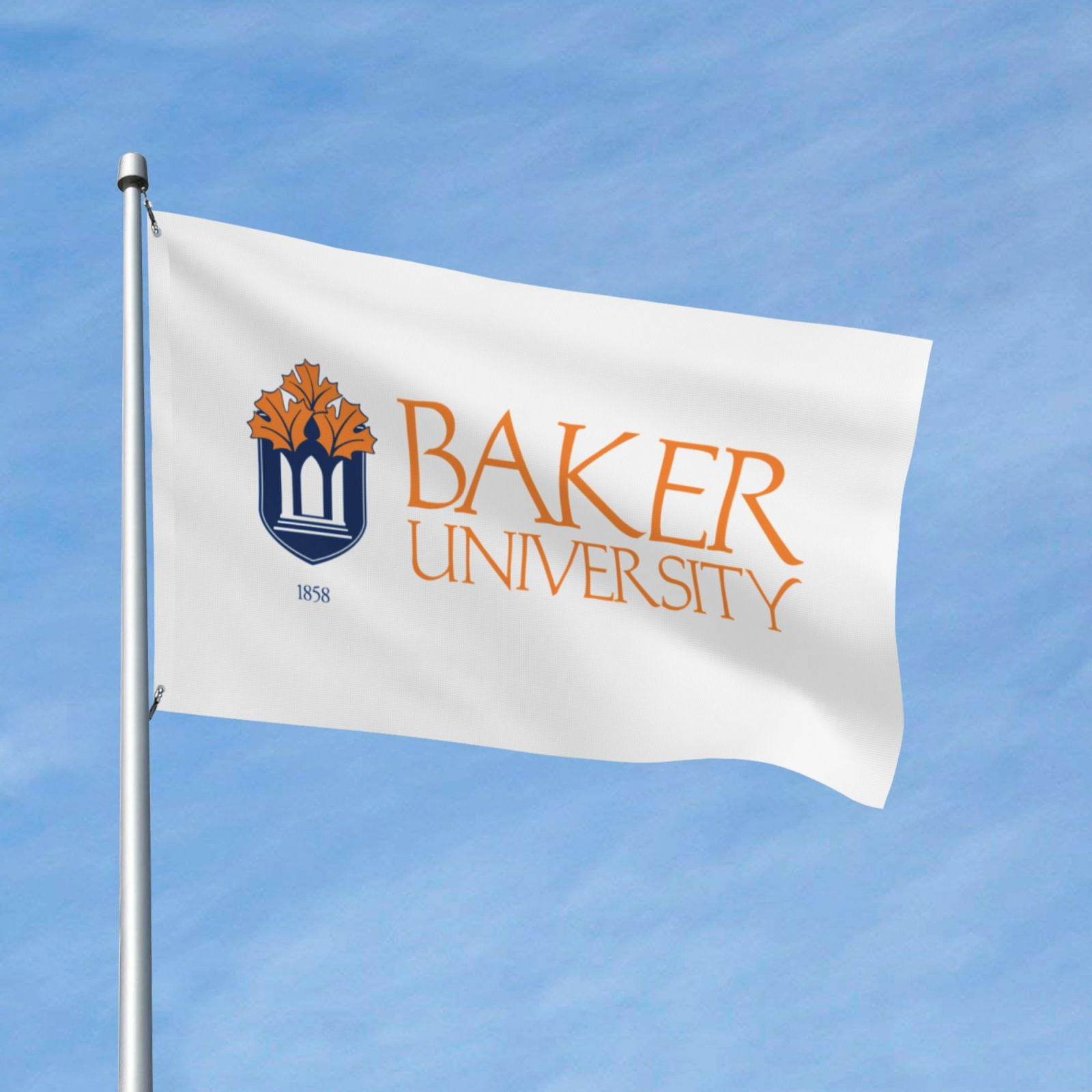 Baker University 3x5ft Double Sided Outdoor Decorative Flags ...