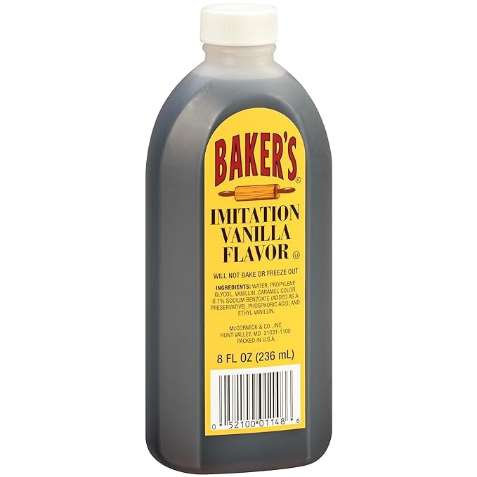Baker's Imitation Vanilla Flavor, 8 fl oz - Walmart.com