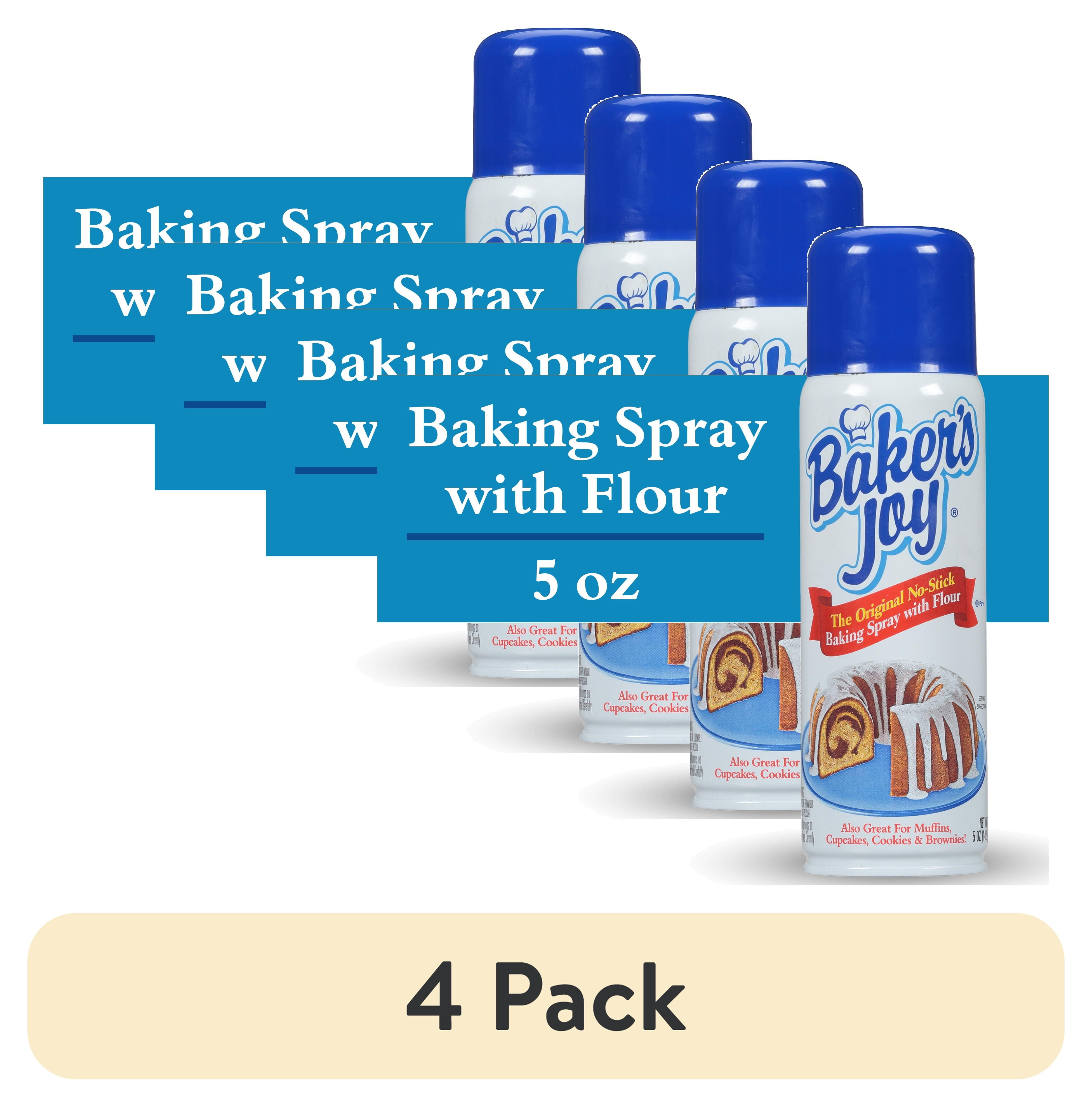 (4 pack) Baker's Joy Baking Spray, The Original No-Stick Baking Spray ...