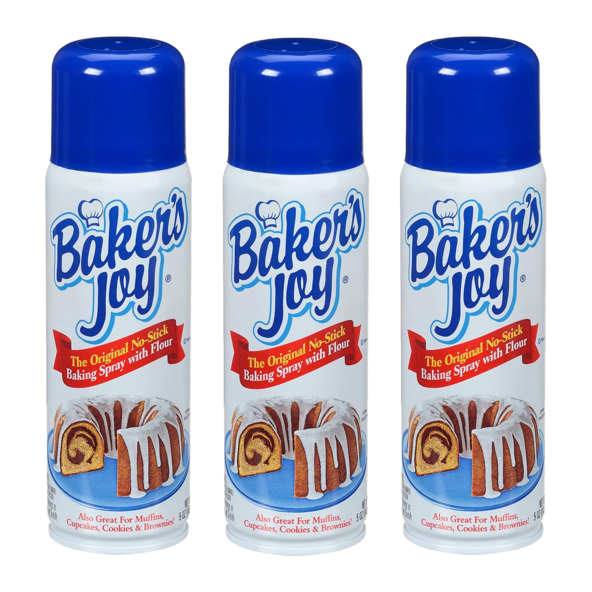 Baker's Joy No-Stick Baking Spray with Flour, Nonstick Cake Pan Spray ...