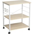 Baker’s Rack 23.6" Wide Kitchen Utility Shelf 3-Tier Storage Rack for ...