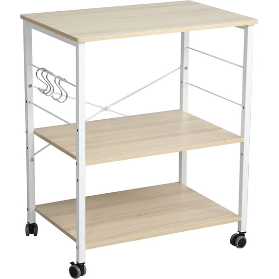 Baker’s Rack 23.6" Wide Kitchen Utility Shelf 3-Tier Storage Rack for ...