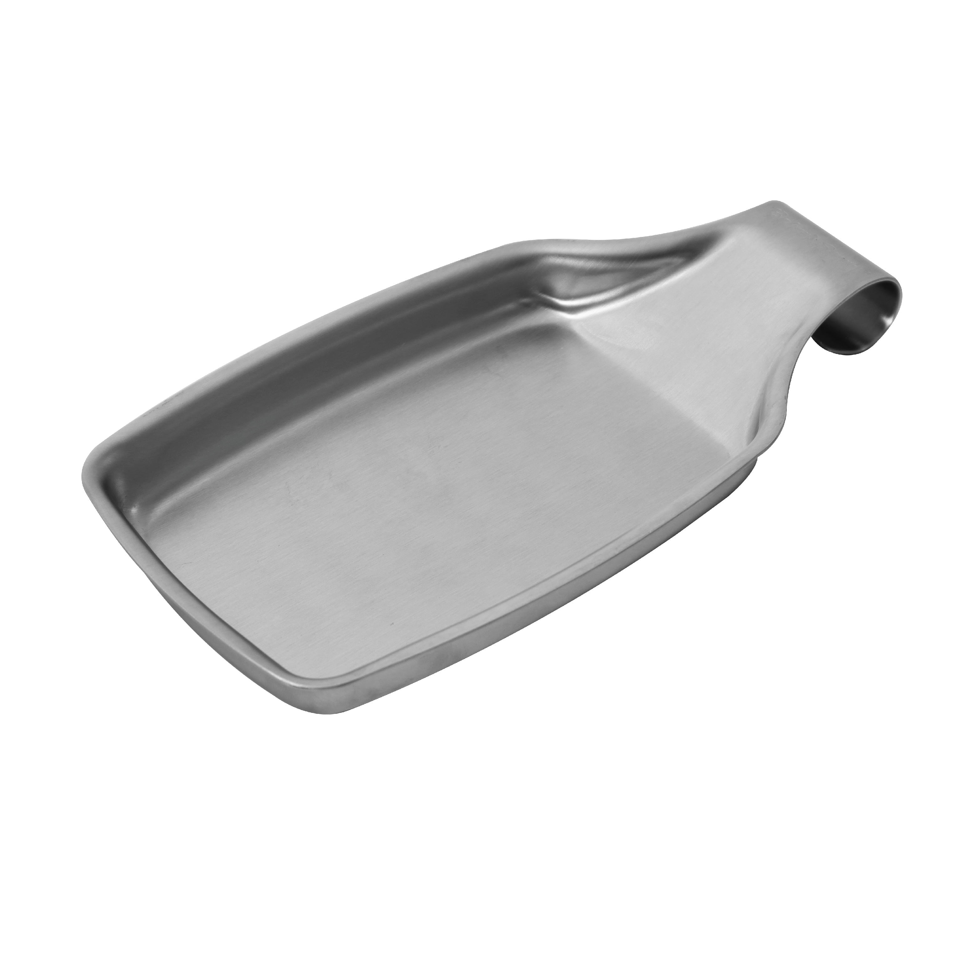 Baker's Secret Stainless Steel Spoon Rest 8.07"x0.79"x4.09" Silver ...