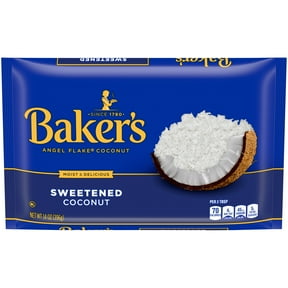 Baker's Angel Flake Sweetened Coconut, Sugar and Moist Coconut Shavings ...
