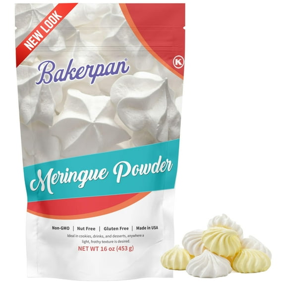 Bakerpan Meringue Powder for GGA1 Royal Icing - 16 Ounce - Meringue ...
