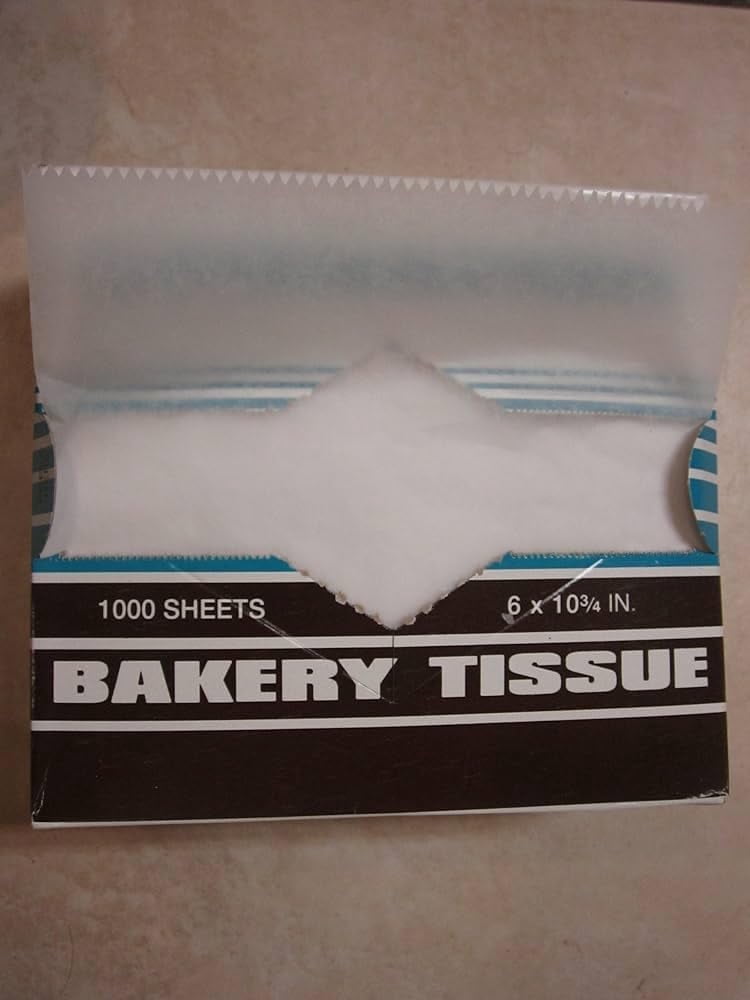 The Bakers Pantry Interfold Dry Wax Paper Sheets, White Deli Tissue ...