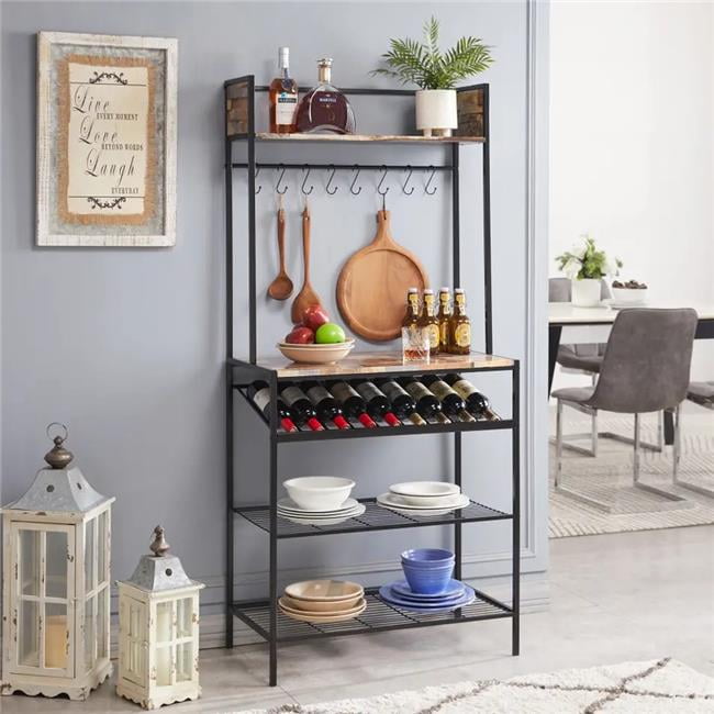 Bakers Rack, Black & Red - Walmart.com