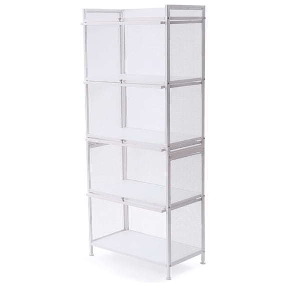 Bakers Rack With Storage, Bakers Racks For Kitchens, 4-Tier -Top ...