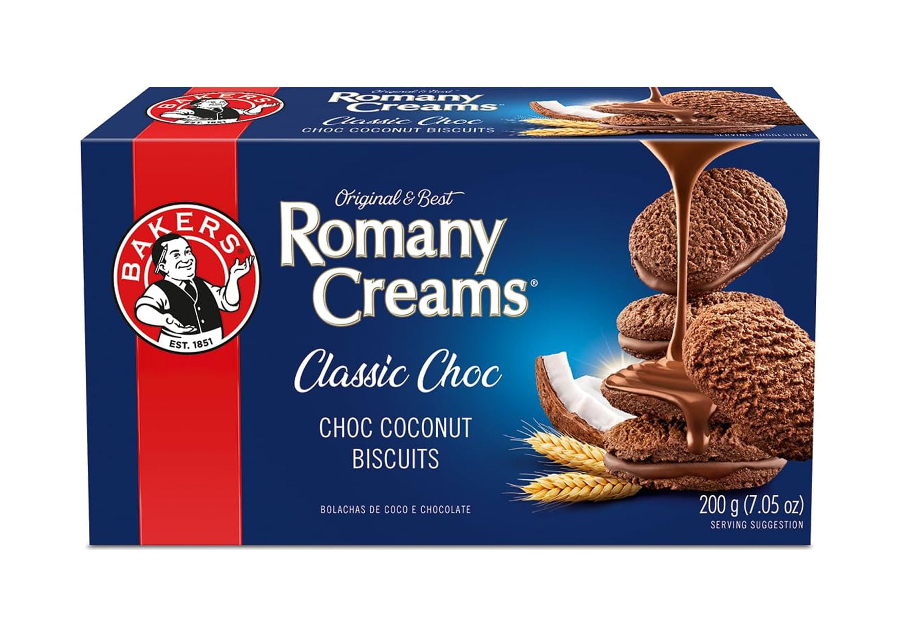 Bakers Romany Creams Original IRF13 Chocolate | 1 Pack | 200g/ 7 oz ...