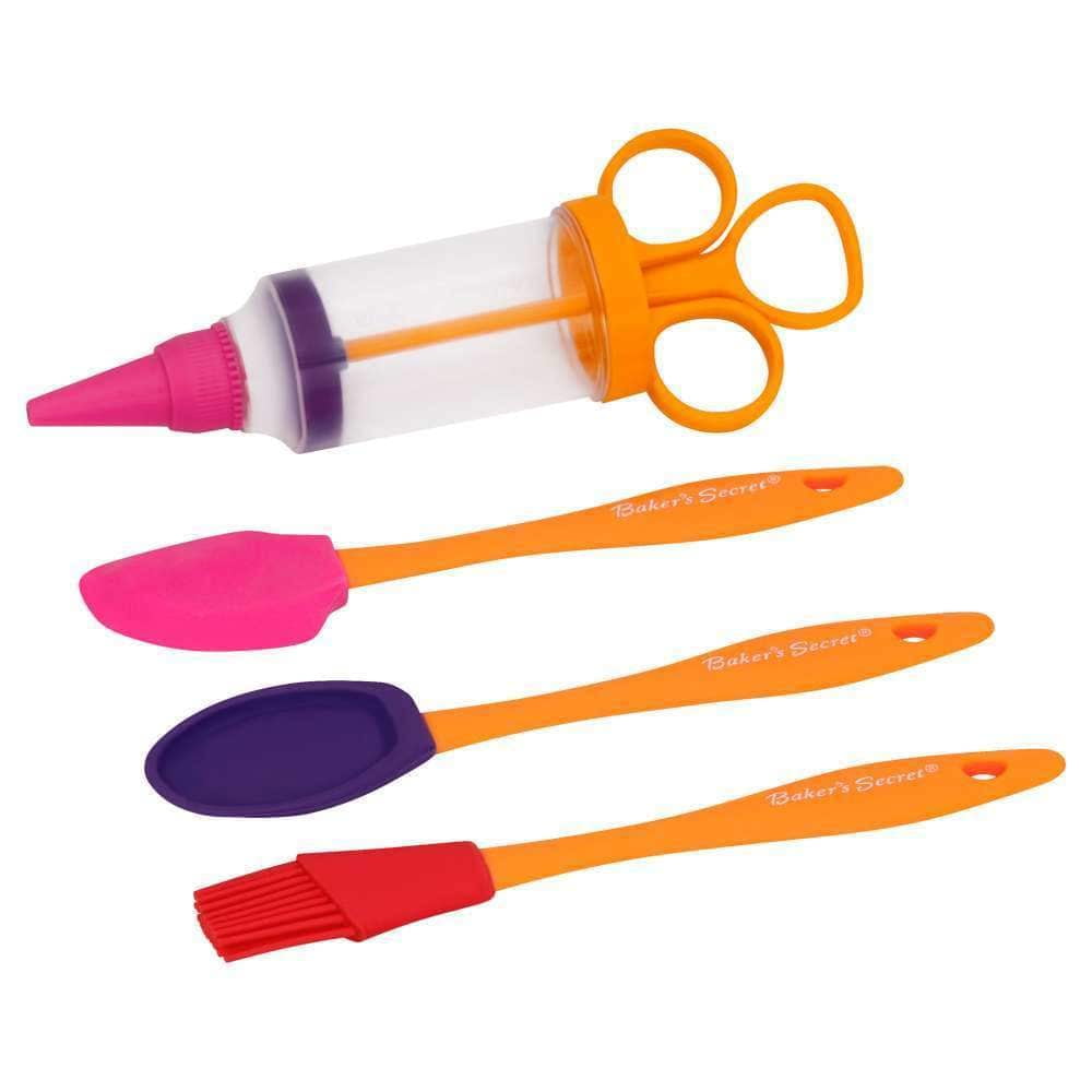 Bakers Secret Baker's Secret Kids Baking Tools 4-piece Set - Walmart.com