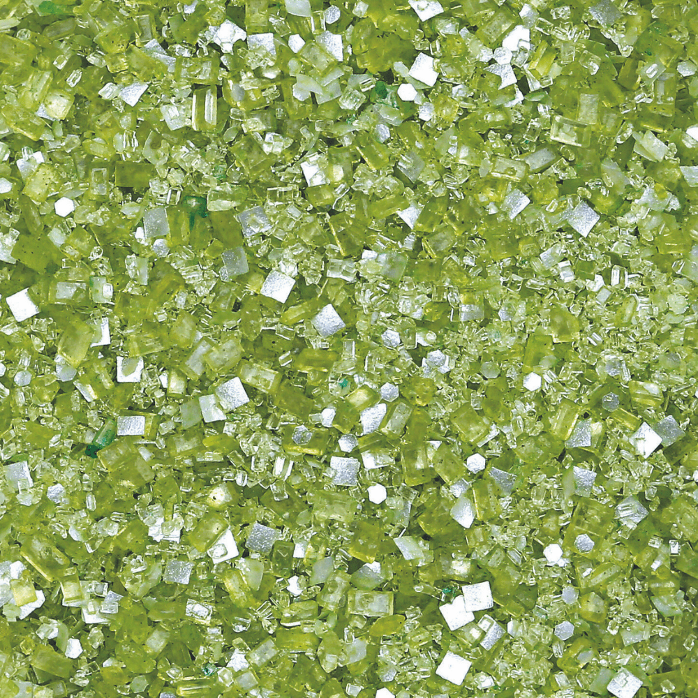 Bakery Bling Light Green Glittery Sugar™, 100% Edible, Non-Toxic, 3 OZ ...