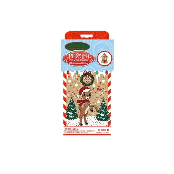 Bakery Bling Rudolph the Red-Nosed Reindeer Traditional Holiday Mini ...