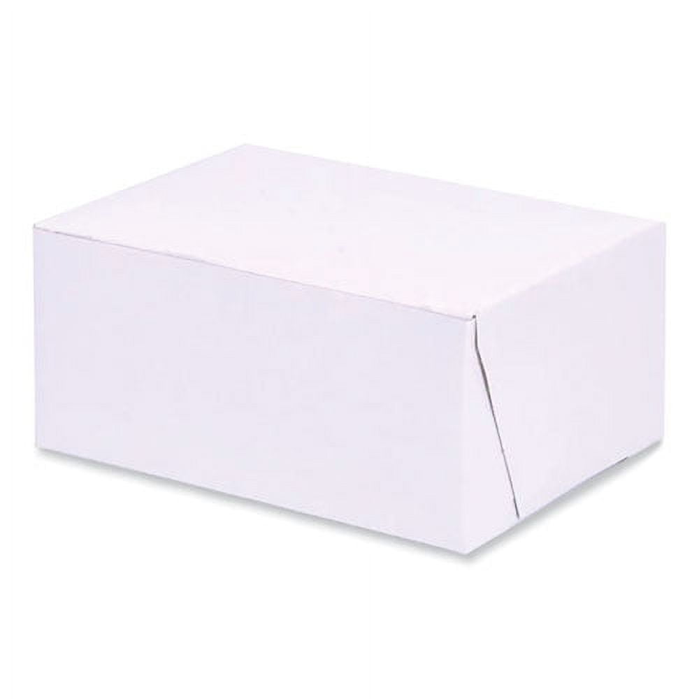 Bakery Boxes, Standard, 6 X 4.45 X 2.75, White, Paper, 250/carton ...