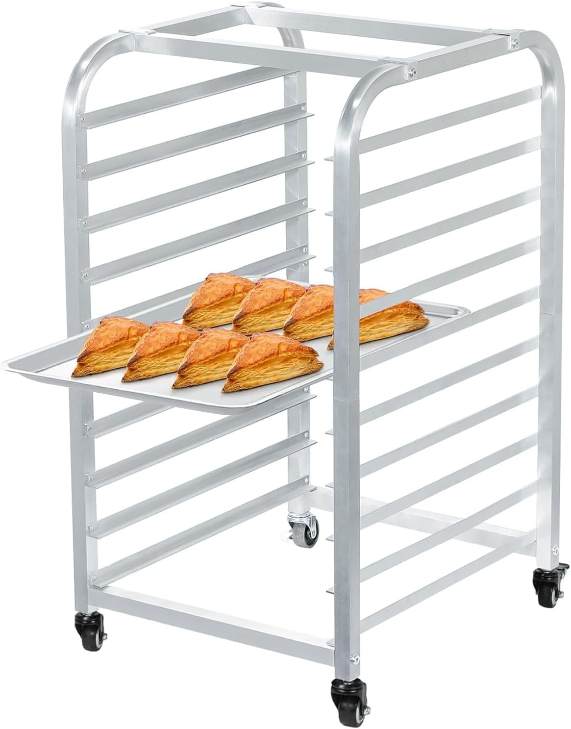 Bakery Bun Pan Speed Rack - Half Sheet Only, Size Adjusted, Food Trays ...