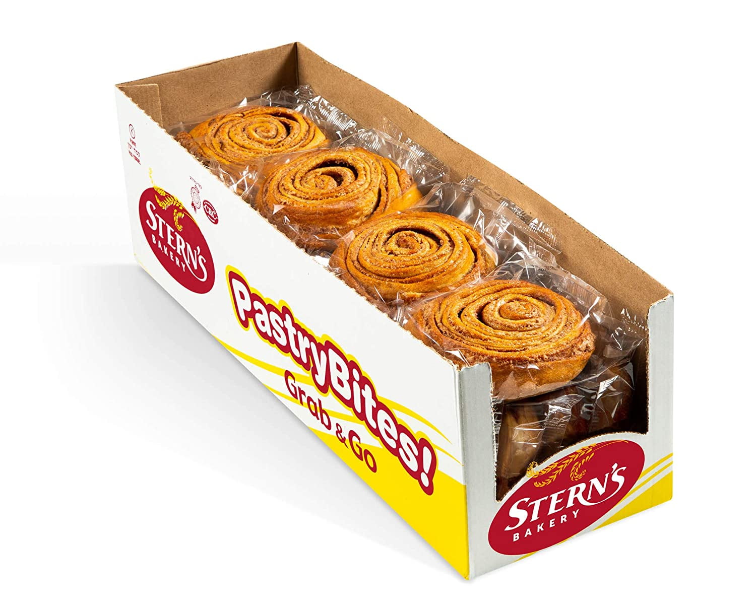 Bakery Cinnamon Swirl | 18 Individually Wrapped Pasries | 3 Oz Breakfas ...