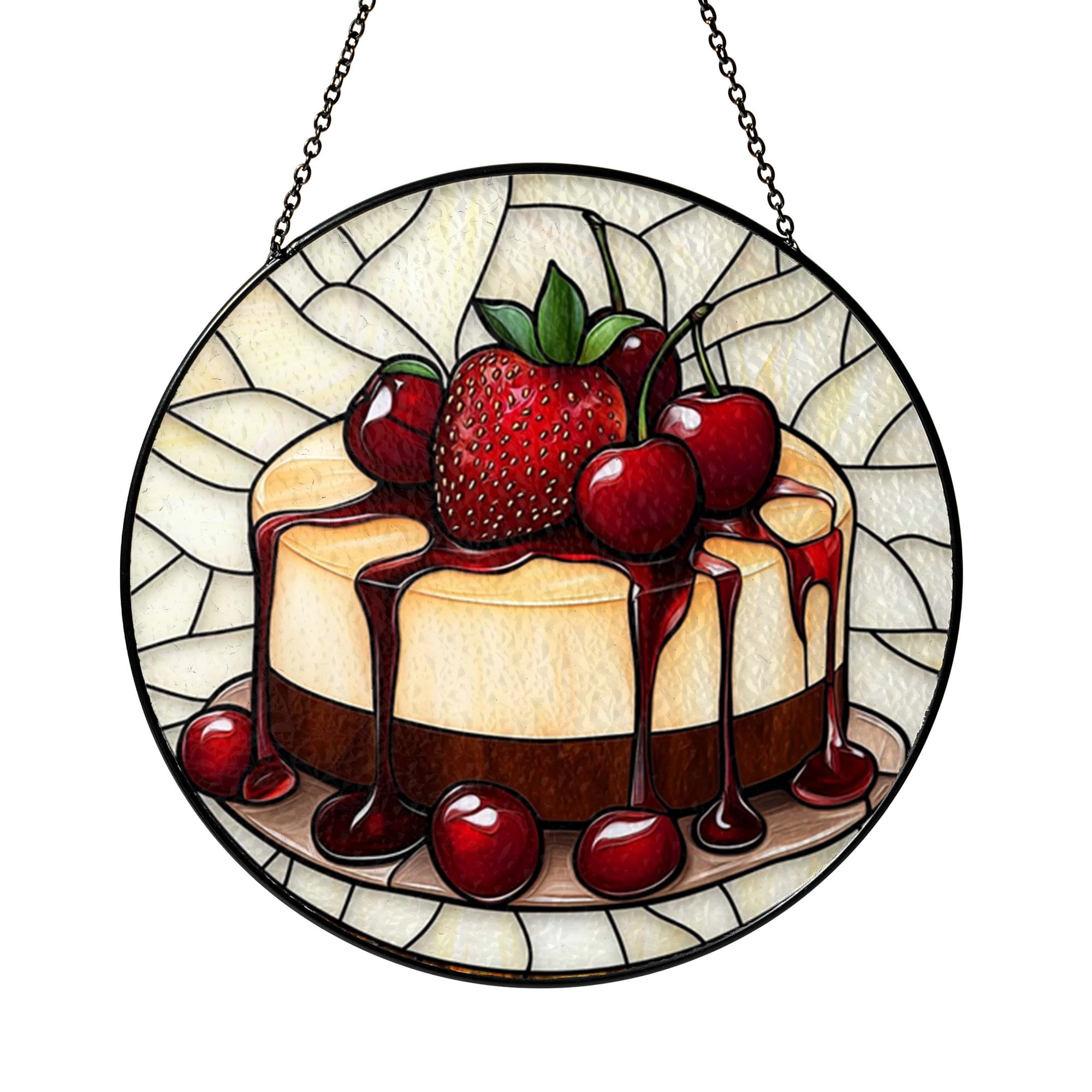 Bakery Dessert Stained Glass Suncatcher – Artistic Home Window Art1701 ...