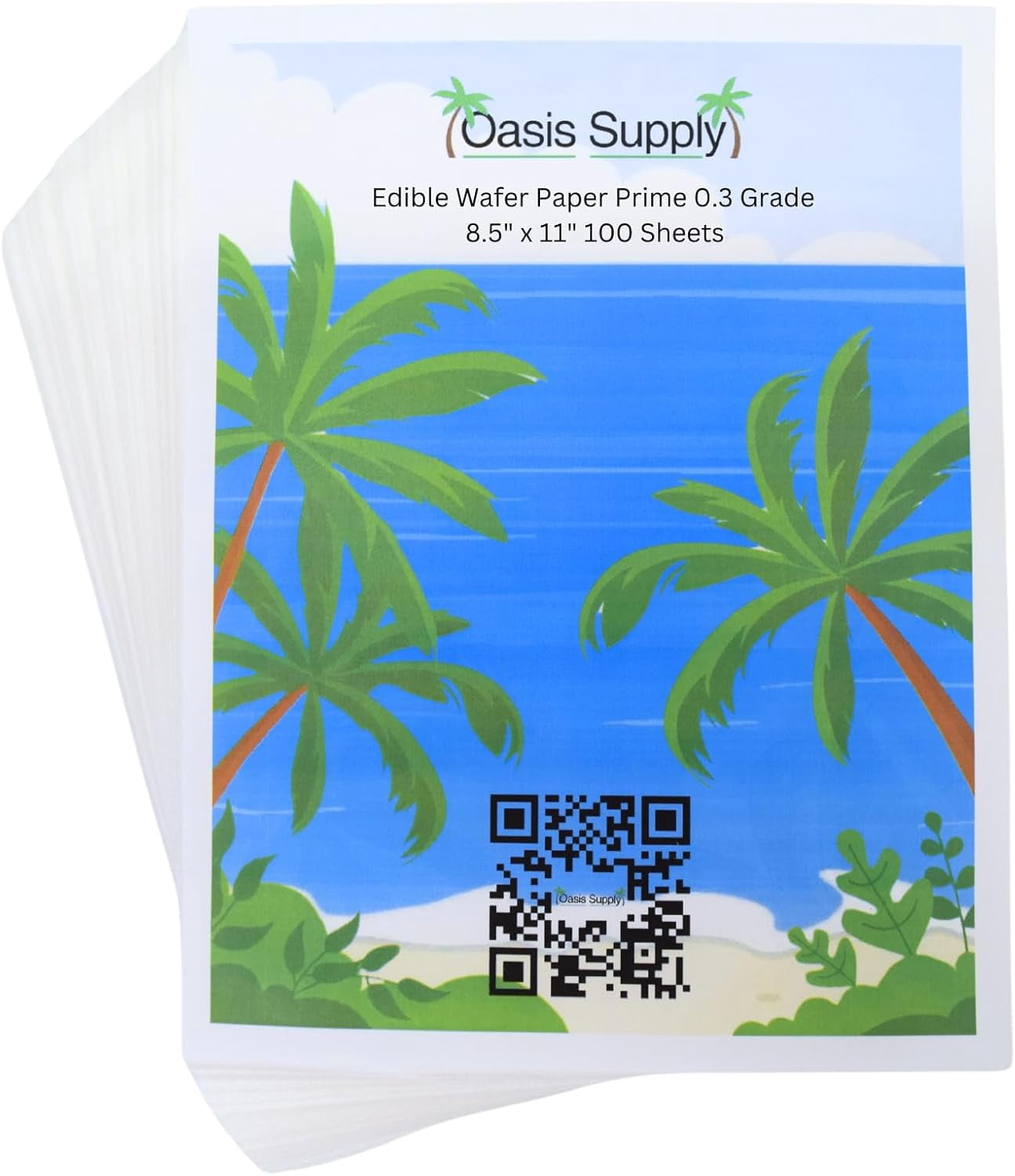 Bakery Edible Wafer Paper 8' x 11' - 100 - Walmart.com