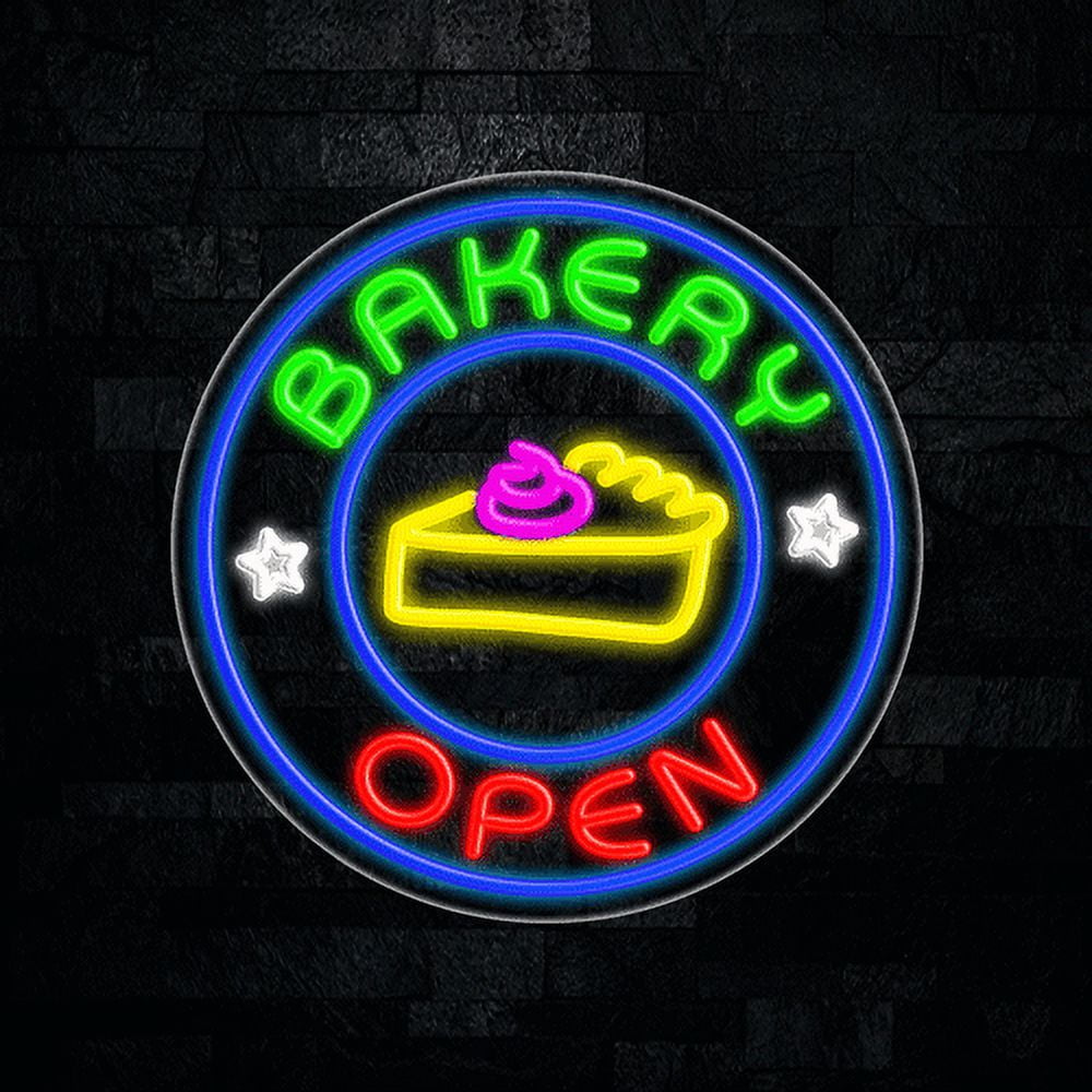 Bakery LED Neon Sign 26"L x 26"H #31803 - Walmart.com