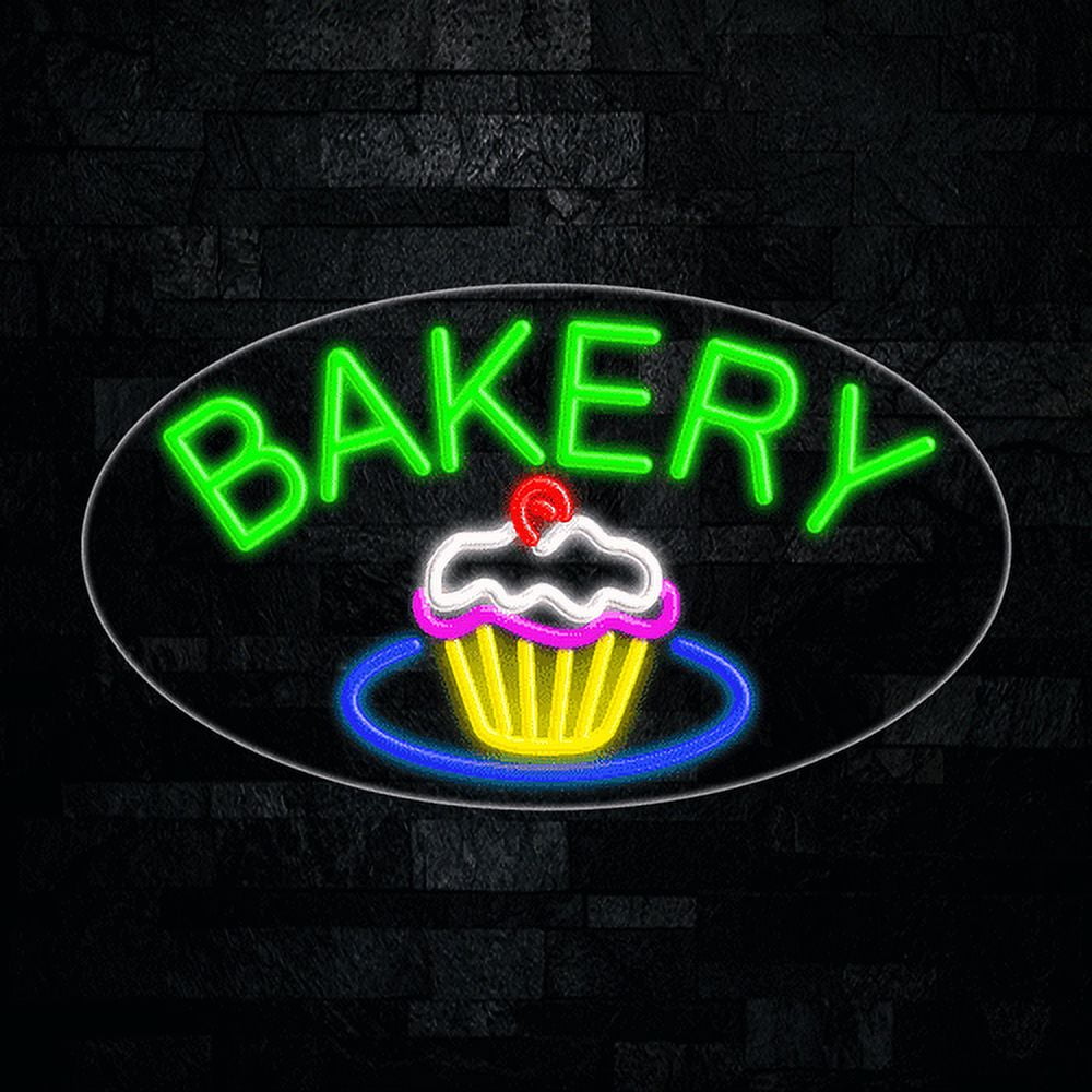 Bakery LED Neon Sign 28"L x 16"H #34615 - Walmart.com