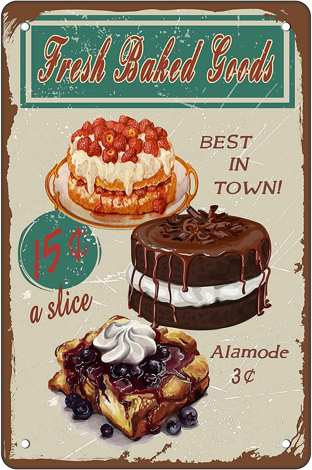 Vintage Bakery Poster