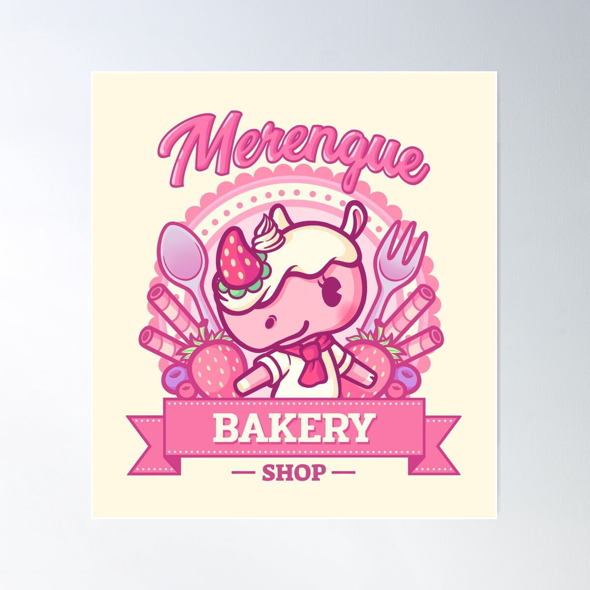 Bakery Shop Poster Wall Art, Modern Wall Decor For Living Room Bedroom ...
