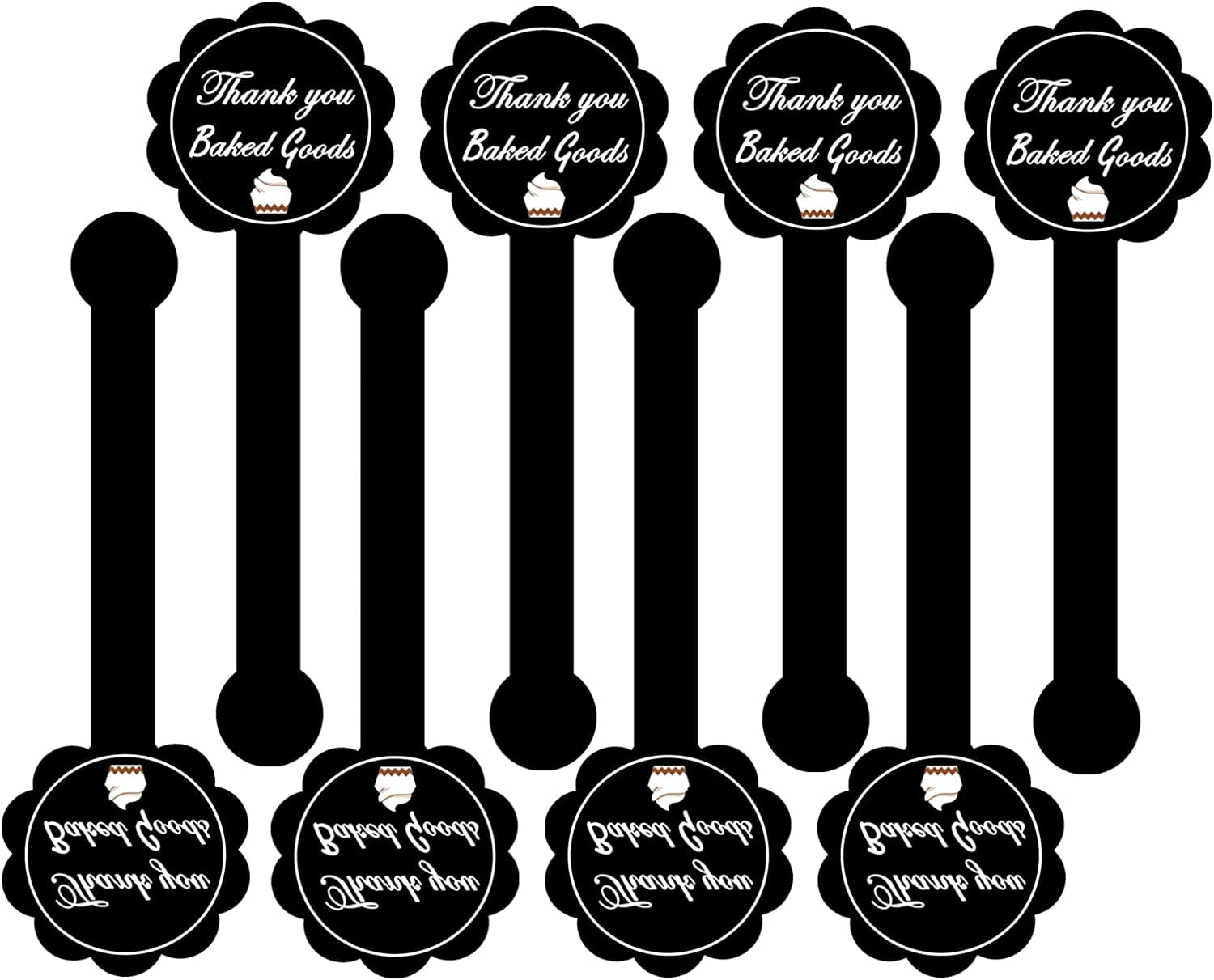 Bakery with Love Stickers, Tamper Seals Labels for Homemade Baked Food ...