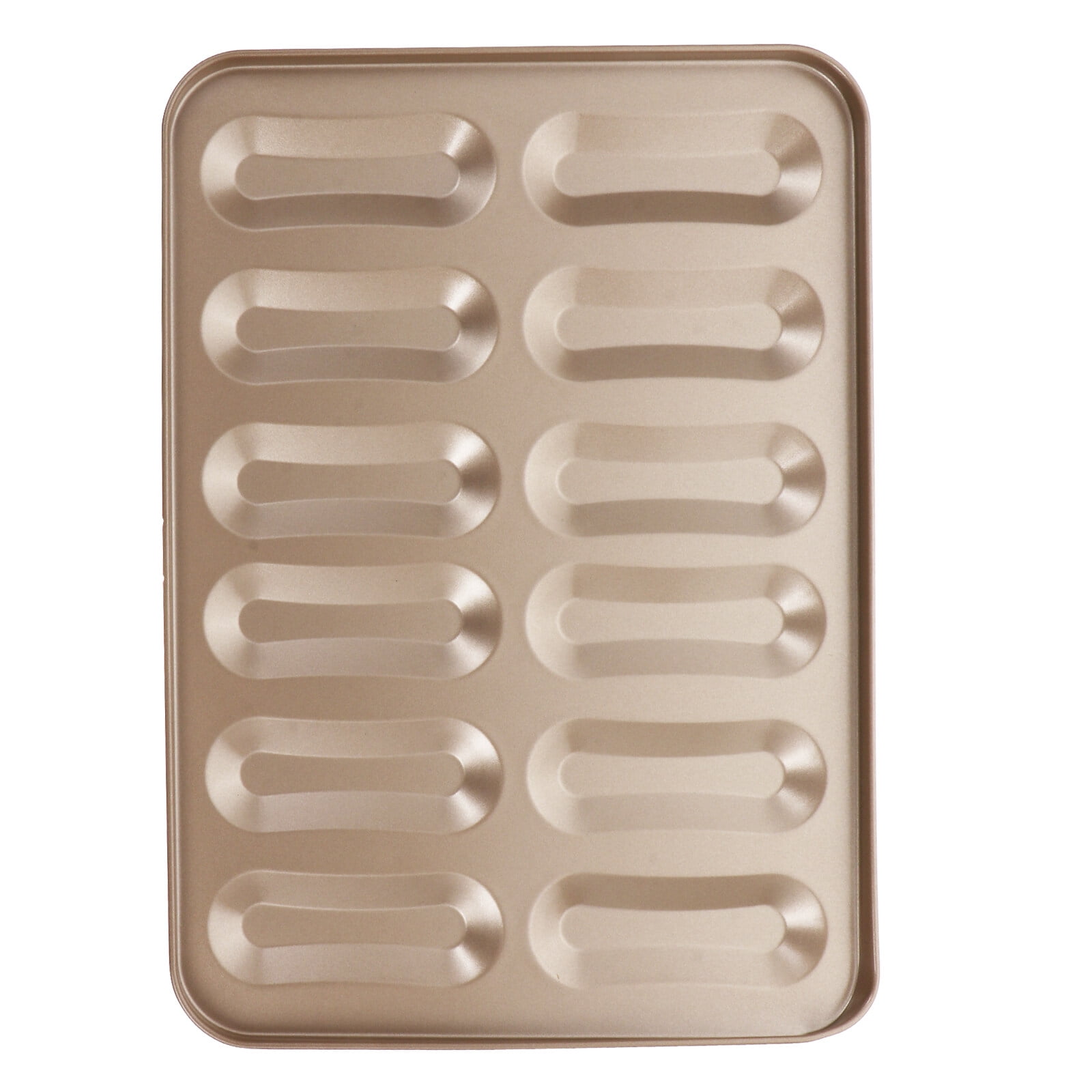 Bakeware Bread Baking Tray Carbon Steel Non-stick Coating Twinkie Cake ...