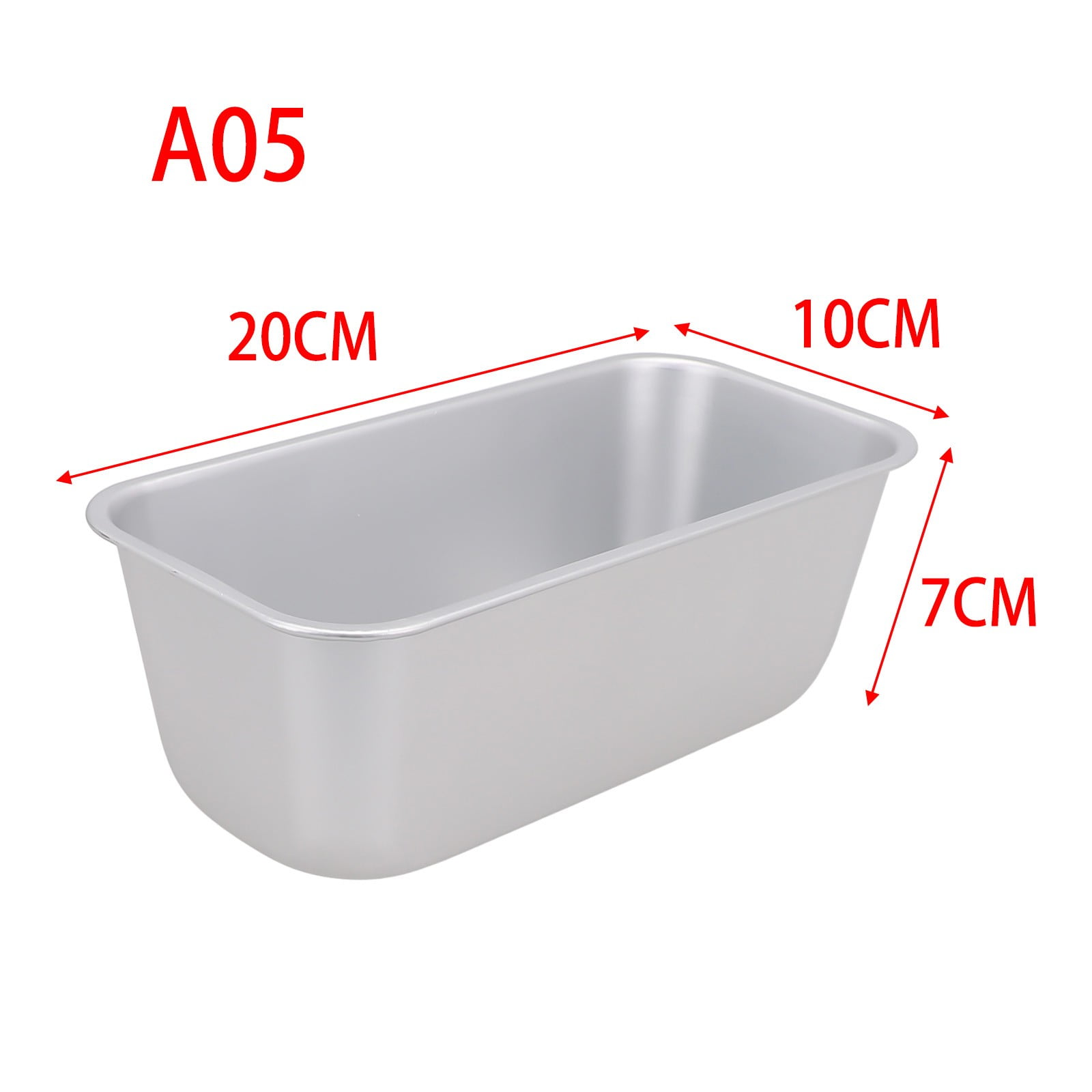 Bakeware Bread Toast Baking Pan Aluminum Alloy Rectangle Cake For Mold ...