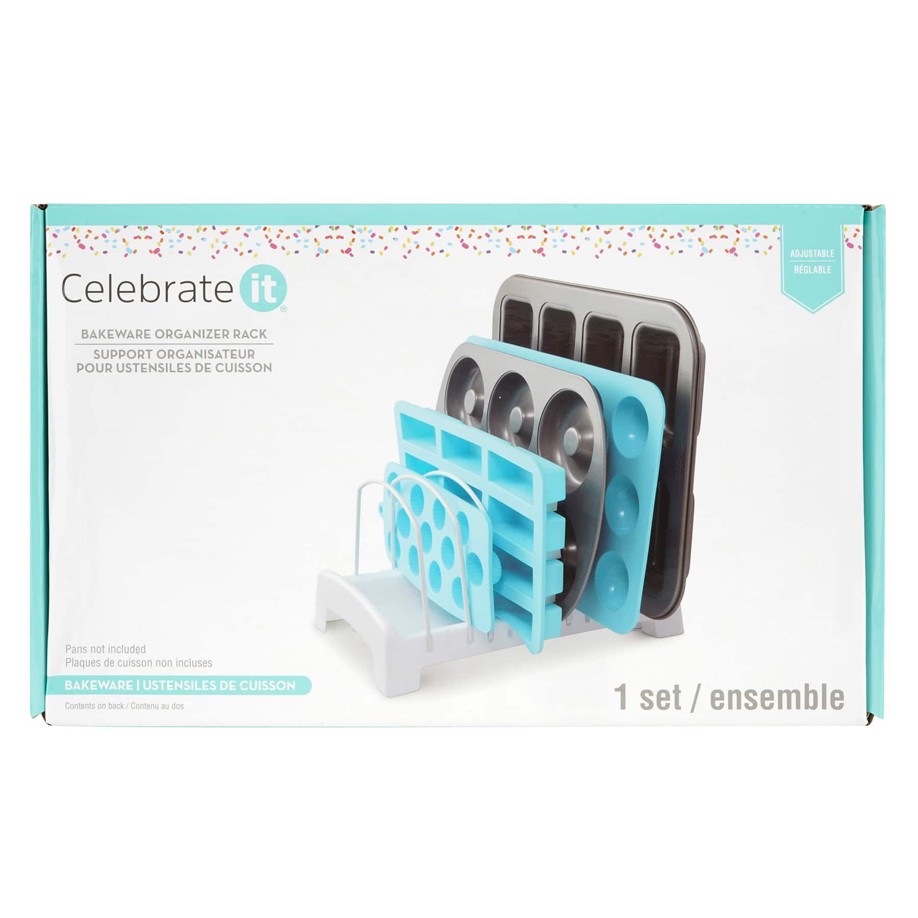 Bakeware Organizer Rack by Celebrate It™ - Walmart.com