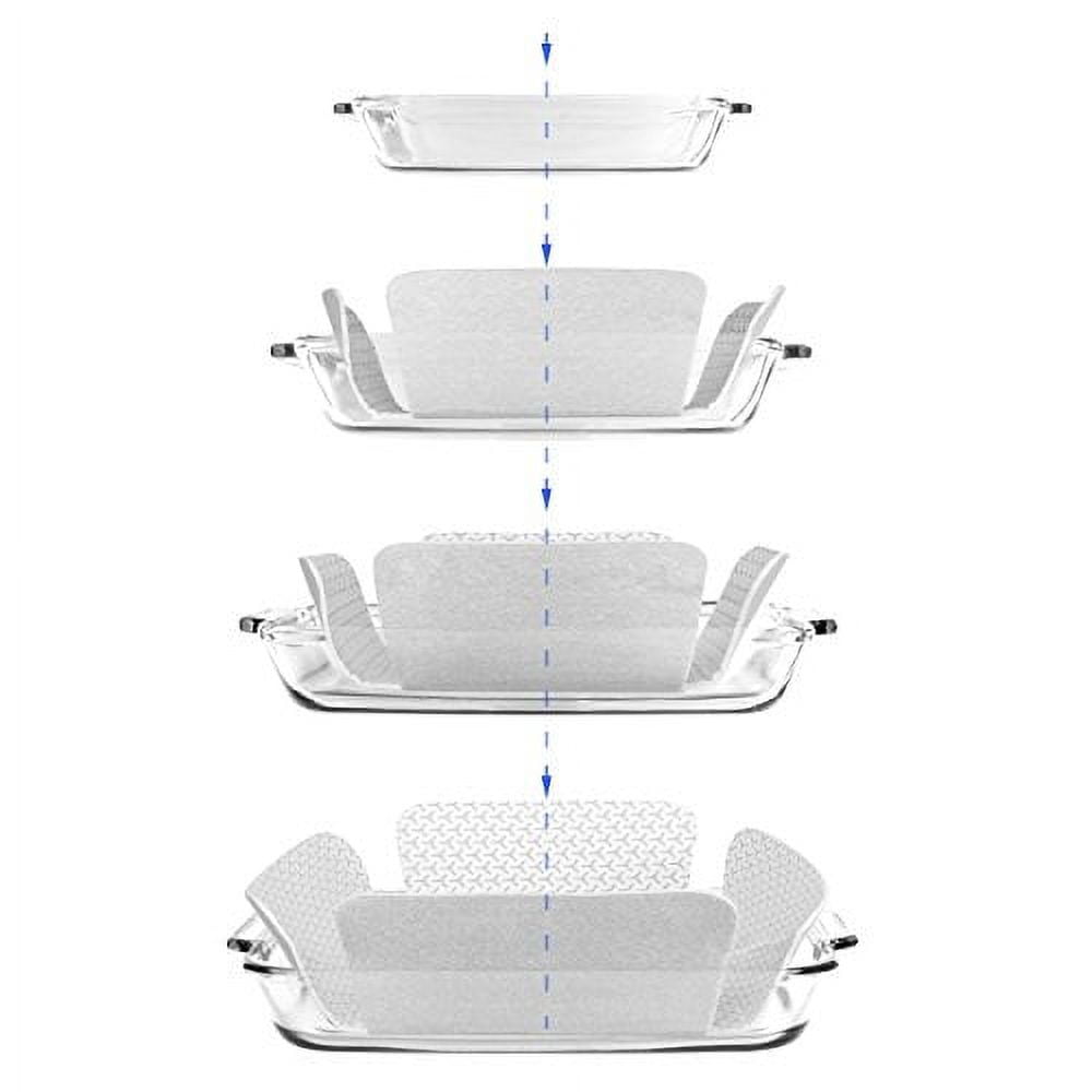 Bakeware Protectors - Set of 9 - Gray - 3 Pieces 19 X 15" Plus 3 Pieces ...