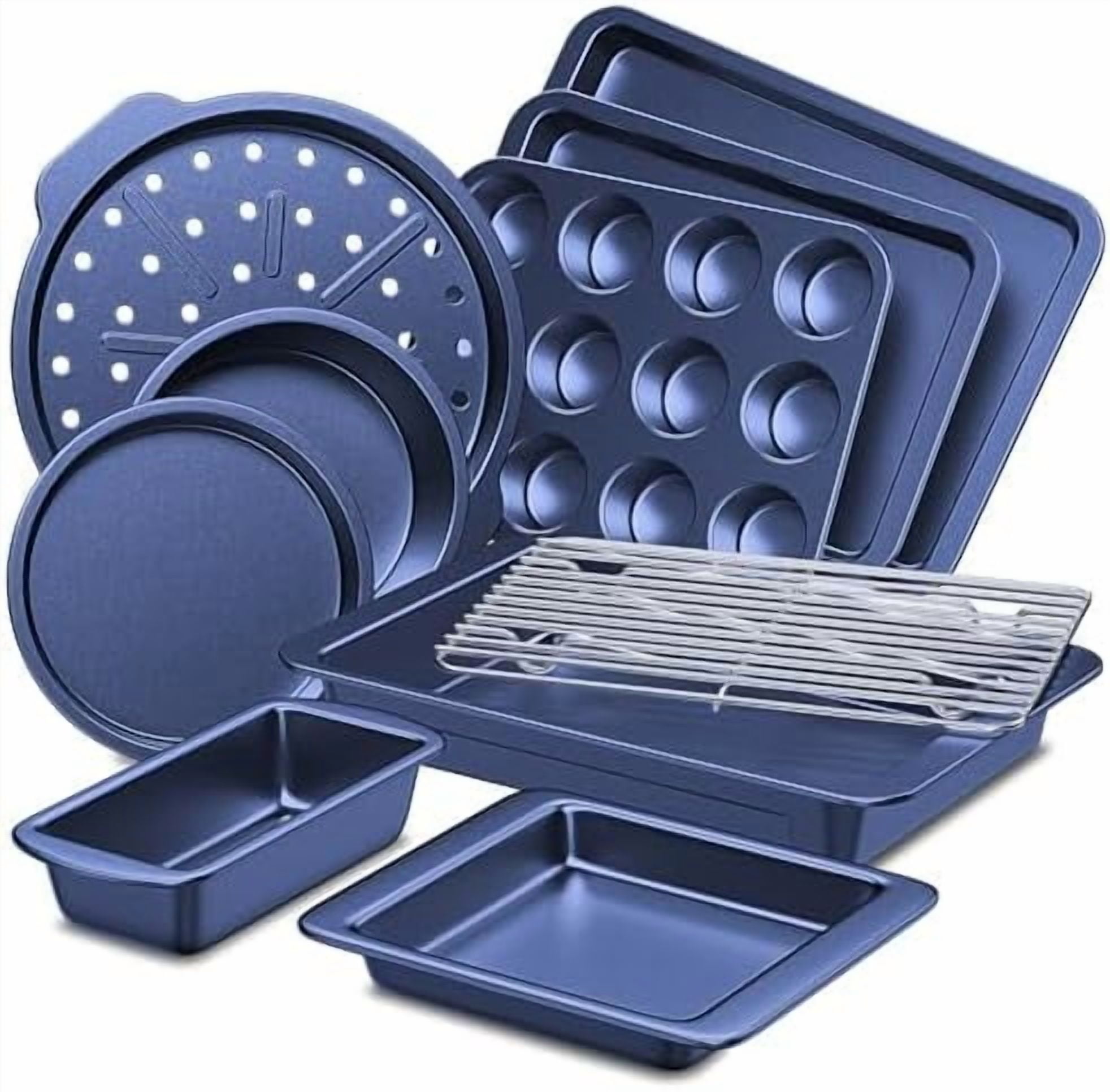 Bakeware Sets, Baking Pans Set, Nonstick Oven Pan for Kitchen with ...