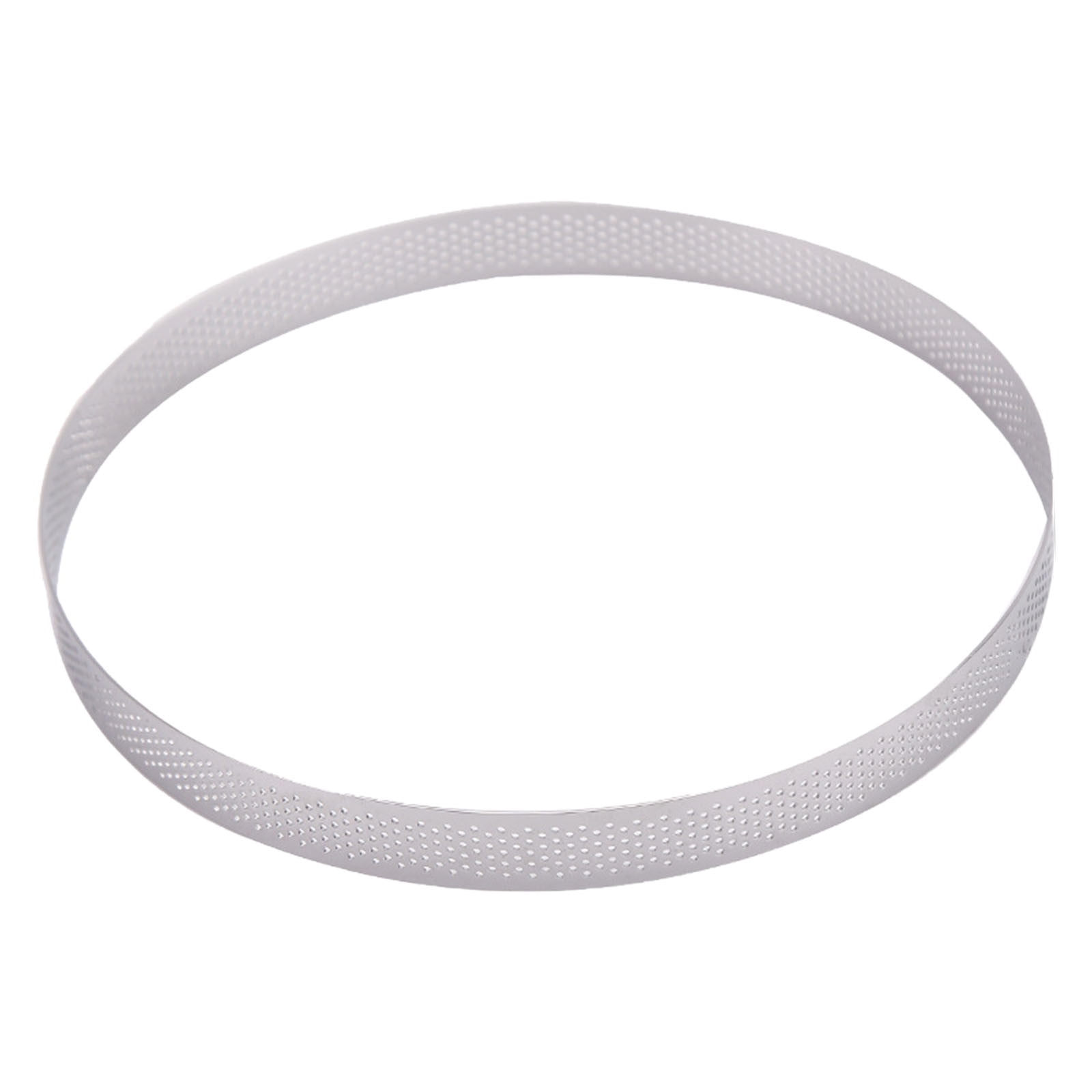 Bakeware Tart Rings 8 Inch Round Perforated Cake Ring Nonstick ...