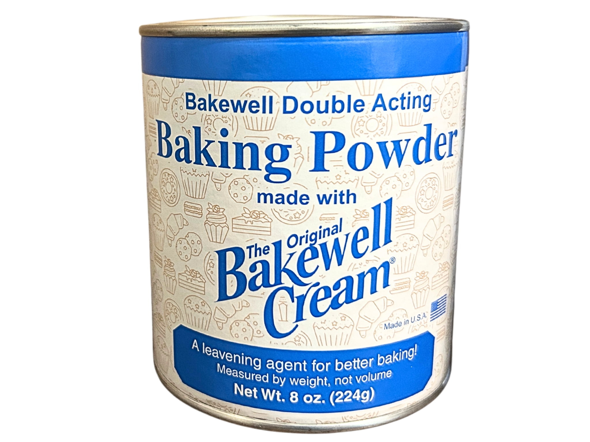 Bakewell Aluminum Free Baking Powder, Double Acting, 8 oz, Light Fluffy ...