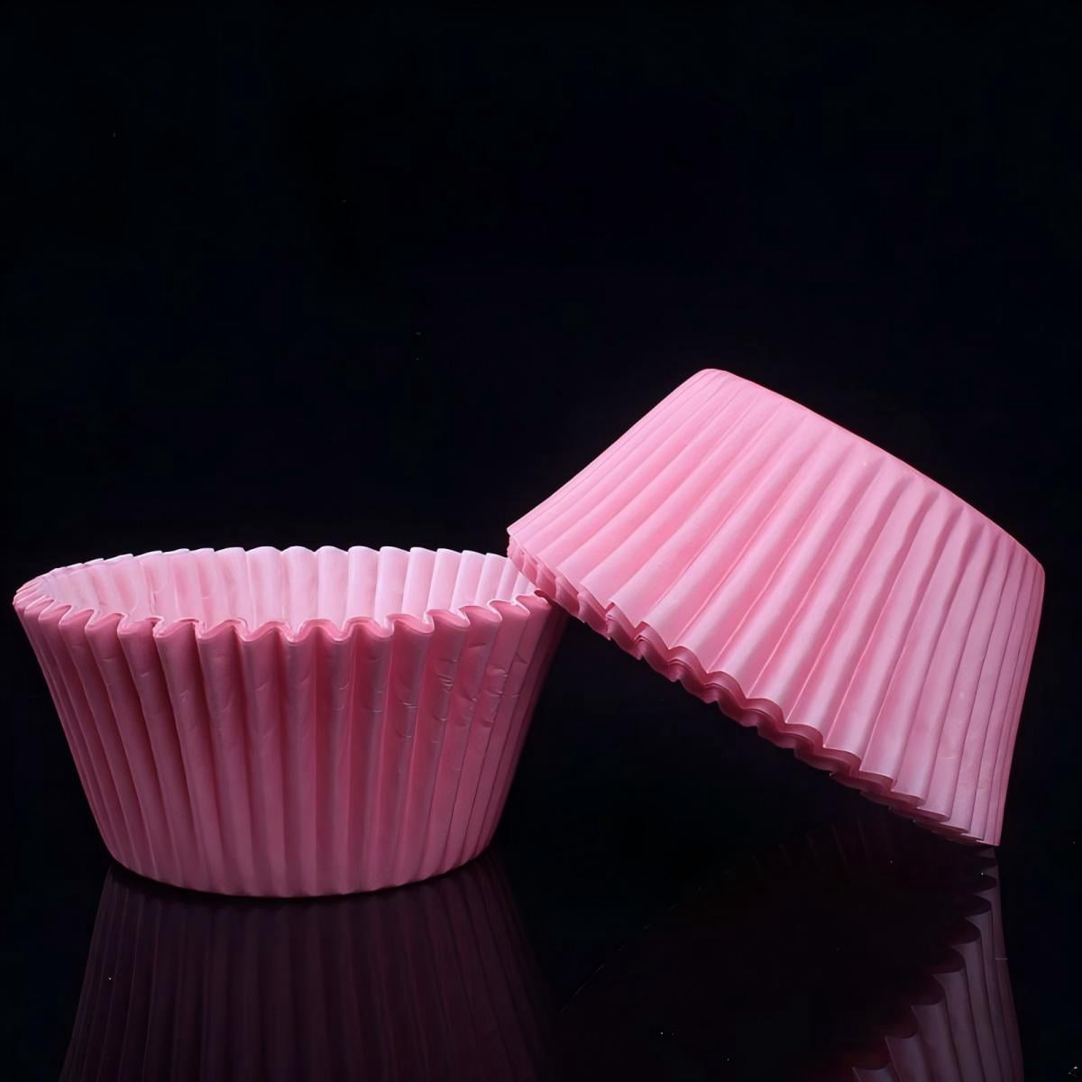 Bakexcel Pink Standard Cupcake Liners Muffin cake Greaseproof Paper ...