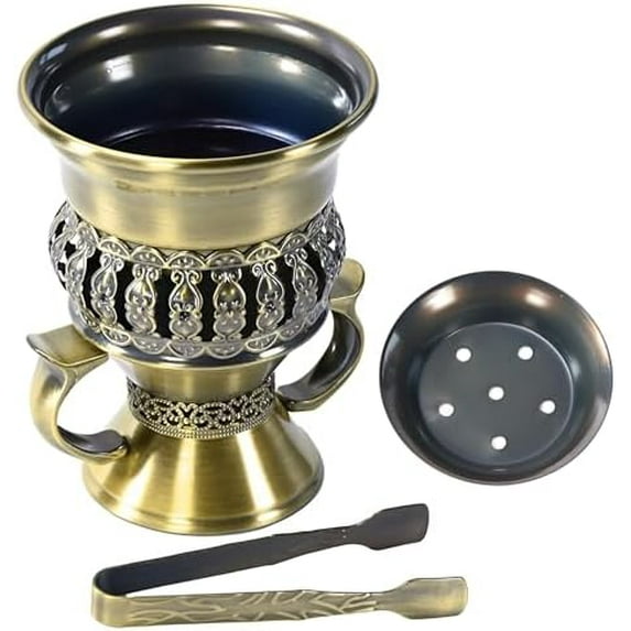 Bakhoor Burner, Charcoal Incense Burner, Frankincense Resin Burner ...