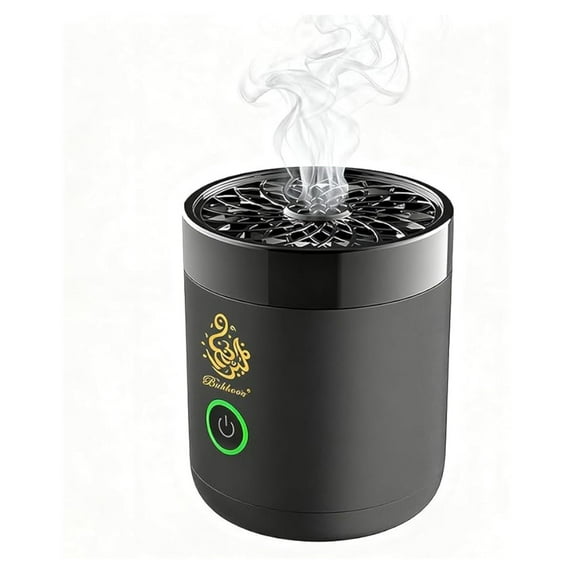 Bakhoor Burner Electric, Portable Mini Incense, Rechargeable USB Aroma ...