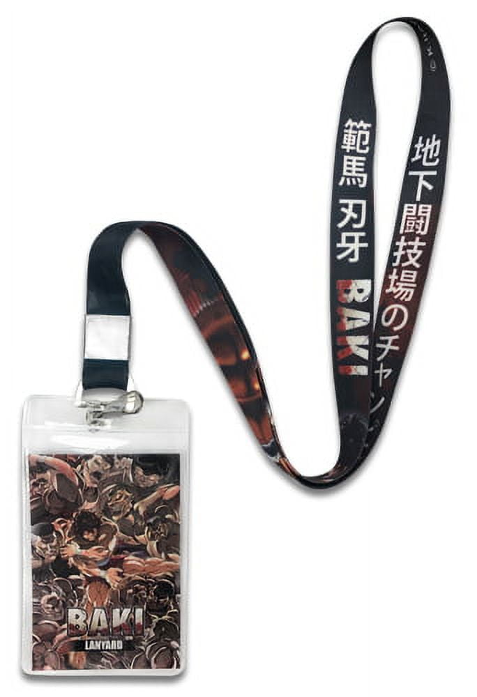 Baki Anime Lanyard Neck Strap GE-38294 - Walmart.com