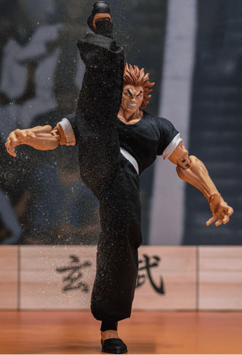 Baki the Grappler 2pcs Anime Figures Yujiro Hanma、Baki Hanma Figure ...