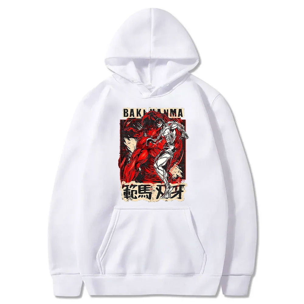 Baki Hanma Anime Merch Hoodies New Logo Pullovers Cosplay Women Men ...