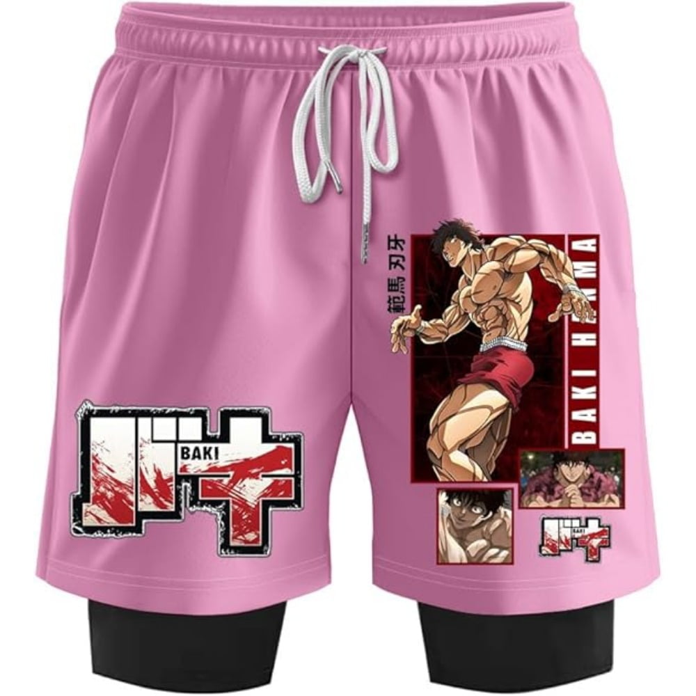 Baki Hanma Harajuku Sweatshorts Women Men Short Basketball Pants ...