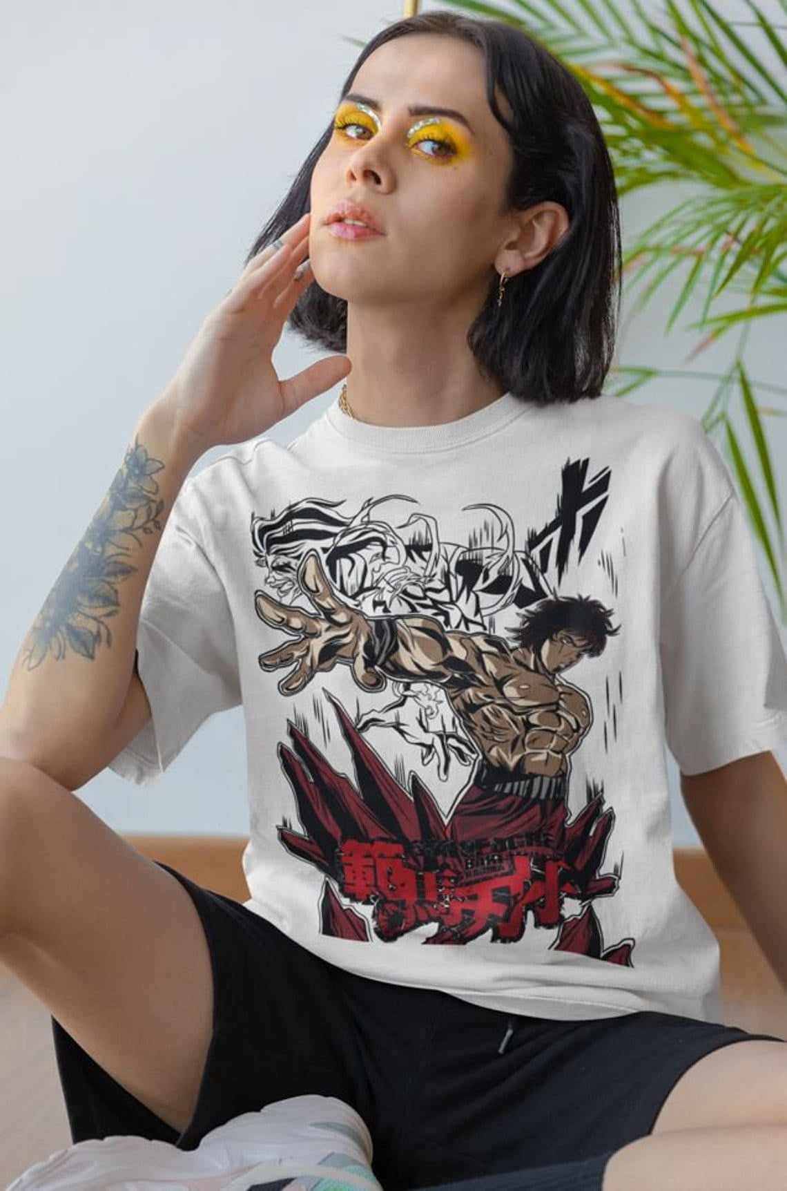 Baki Hanma Manga T-Shirt: Anime Graphic Tee - Walmart.com