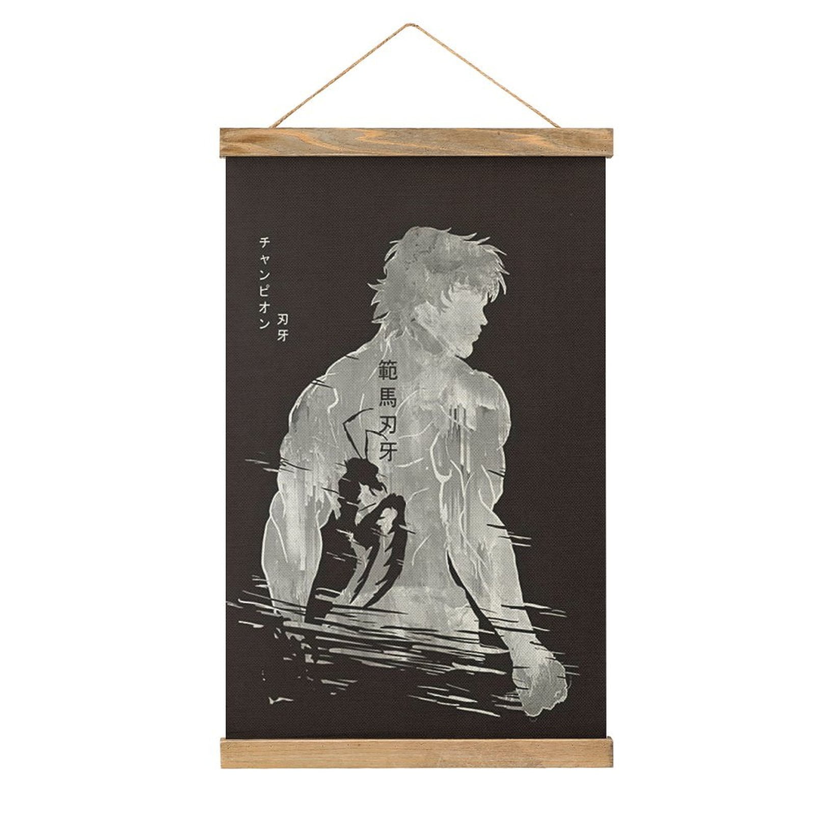 Baki Hanma Poster Artworks Canvas Poster Art Gifts Wall Art Canvas ...