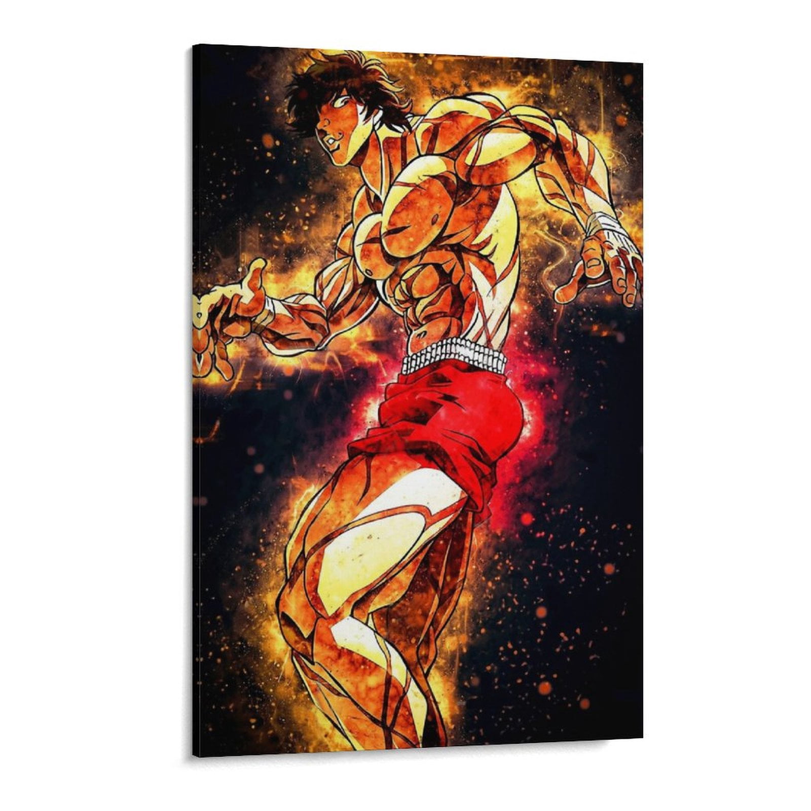 Baki Hanma Poster Canvas Painting Creativity Poster for Living Room ...
