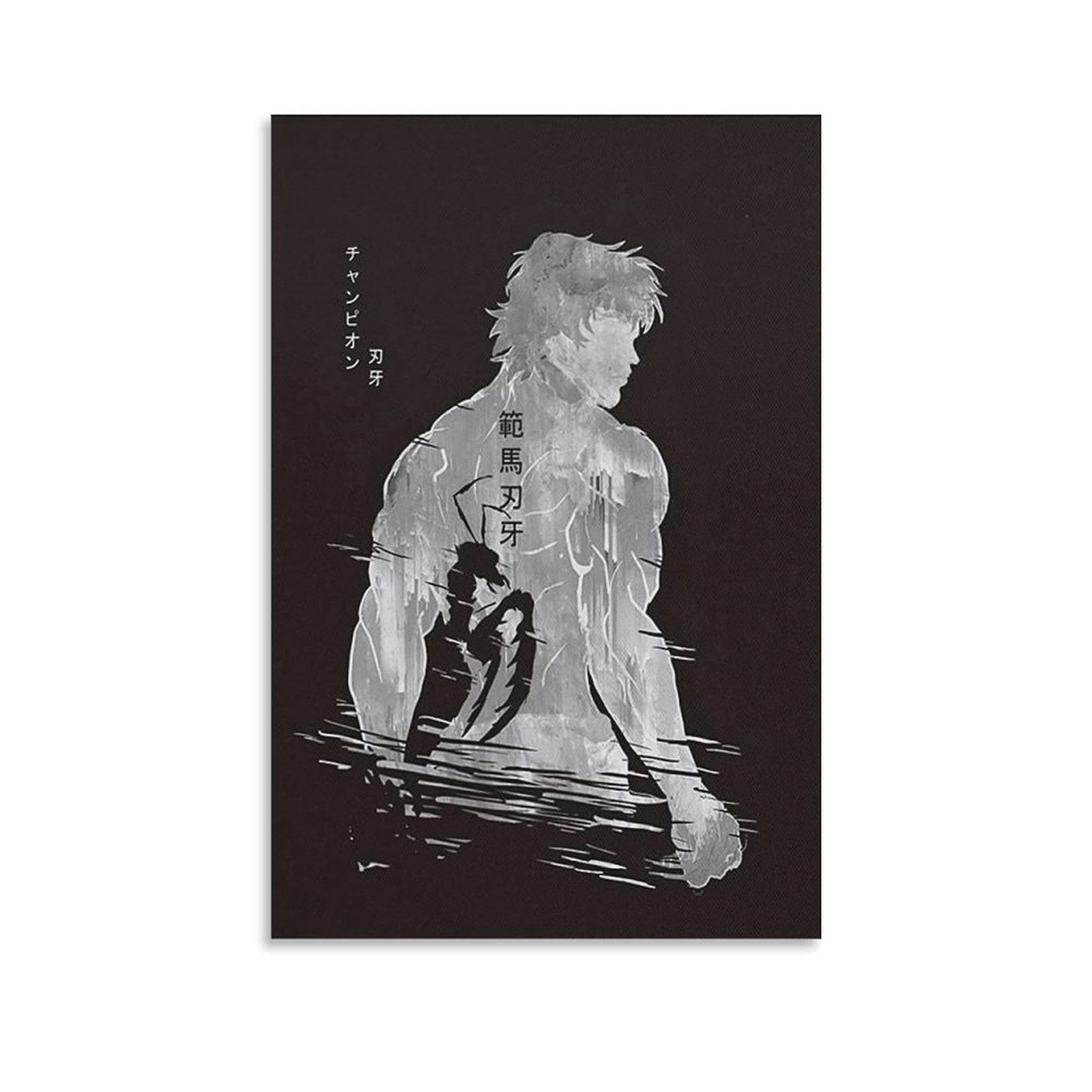 Baki Hanma Poster Canvas Painting Creativity Poster for Living Room ...