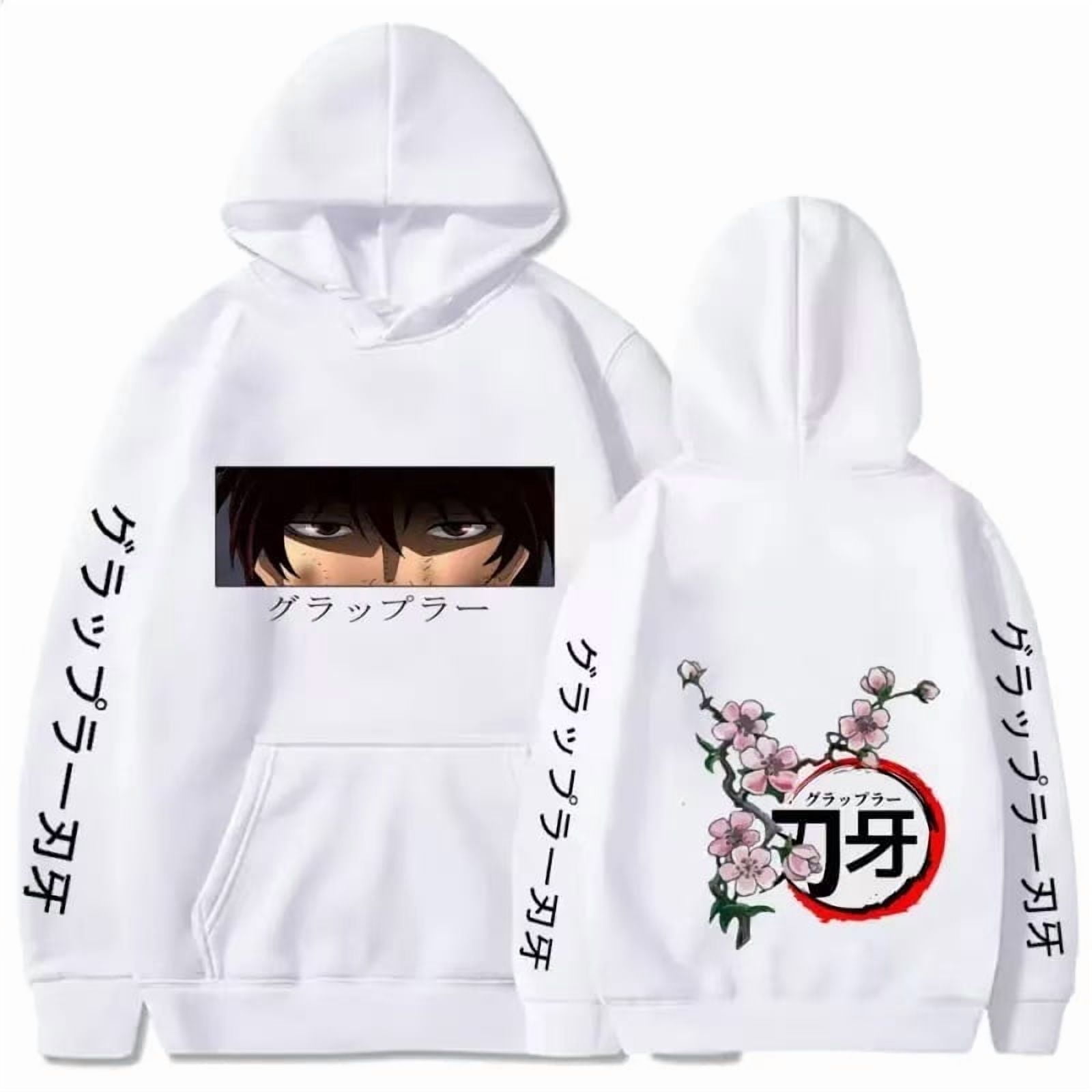 Baki Hanma Yujiro Hoodie Sweatshirt Men Hip Hop Street Style Sweatshirt ...