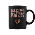 Baking A Little Turkey Pregnancy Announcement Baby Reveal Coffee Mugs ...
