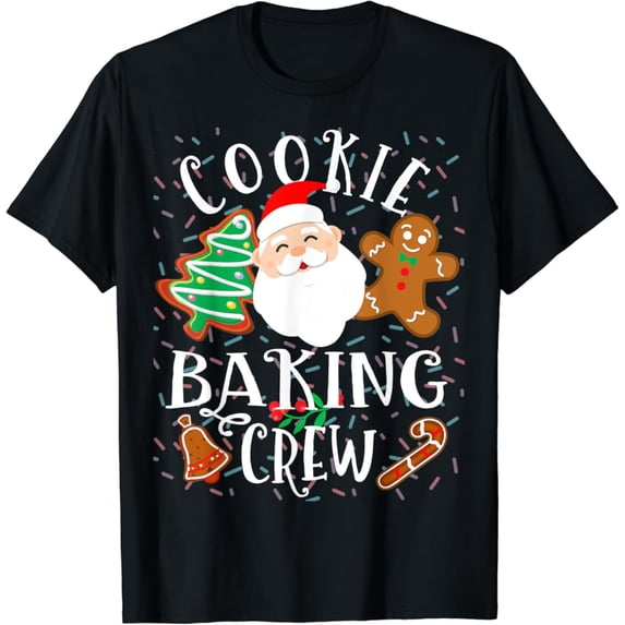 Baking At Time Cookie Baking Crew T-Shirt - Walmart.com