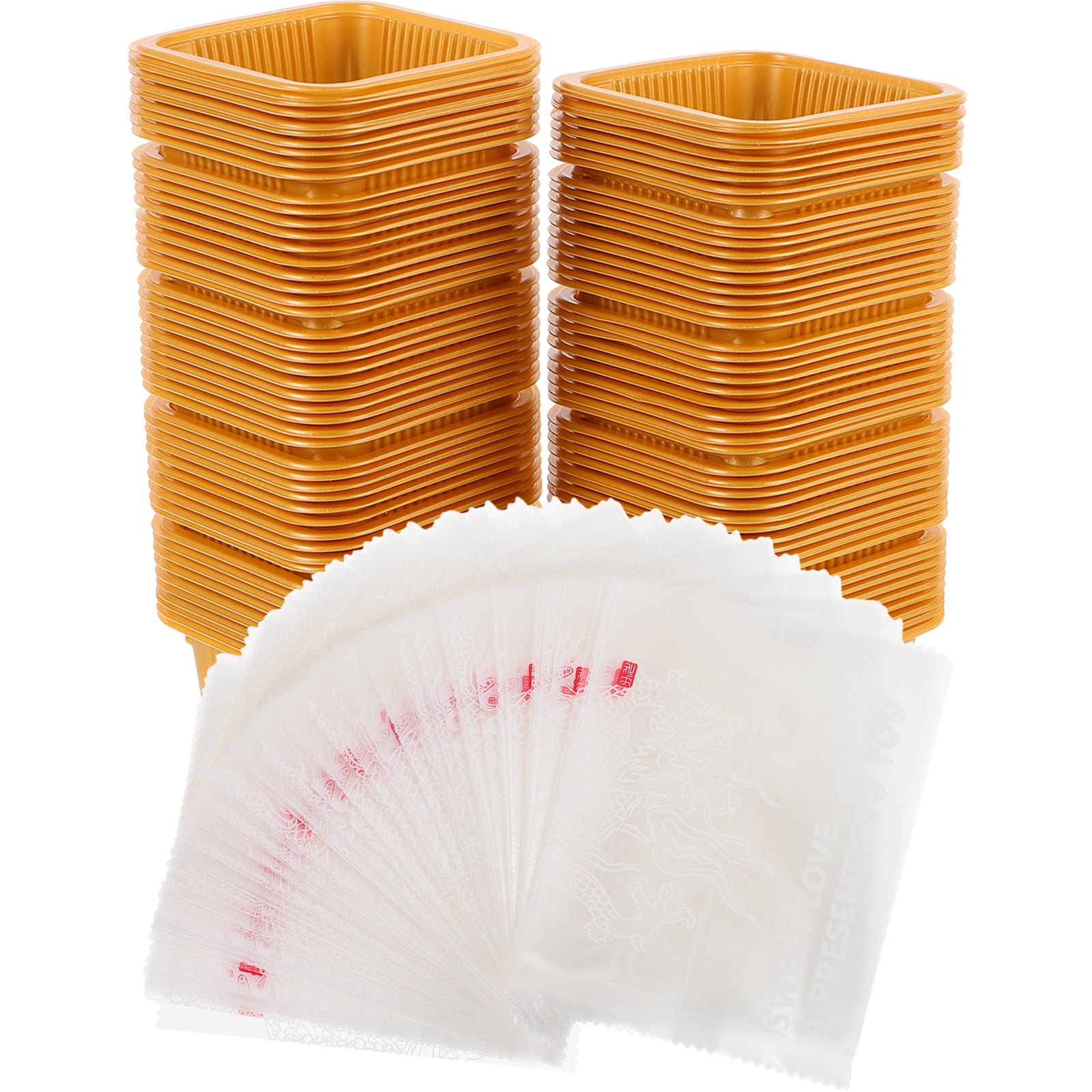 Baking Bags Cake Boxes Cupcake Stand Packing Small Bag Cheistmas Gift ...