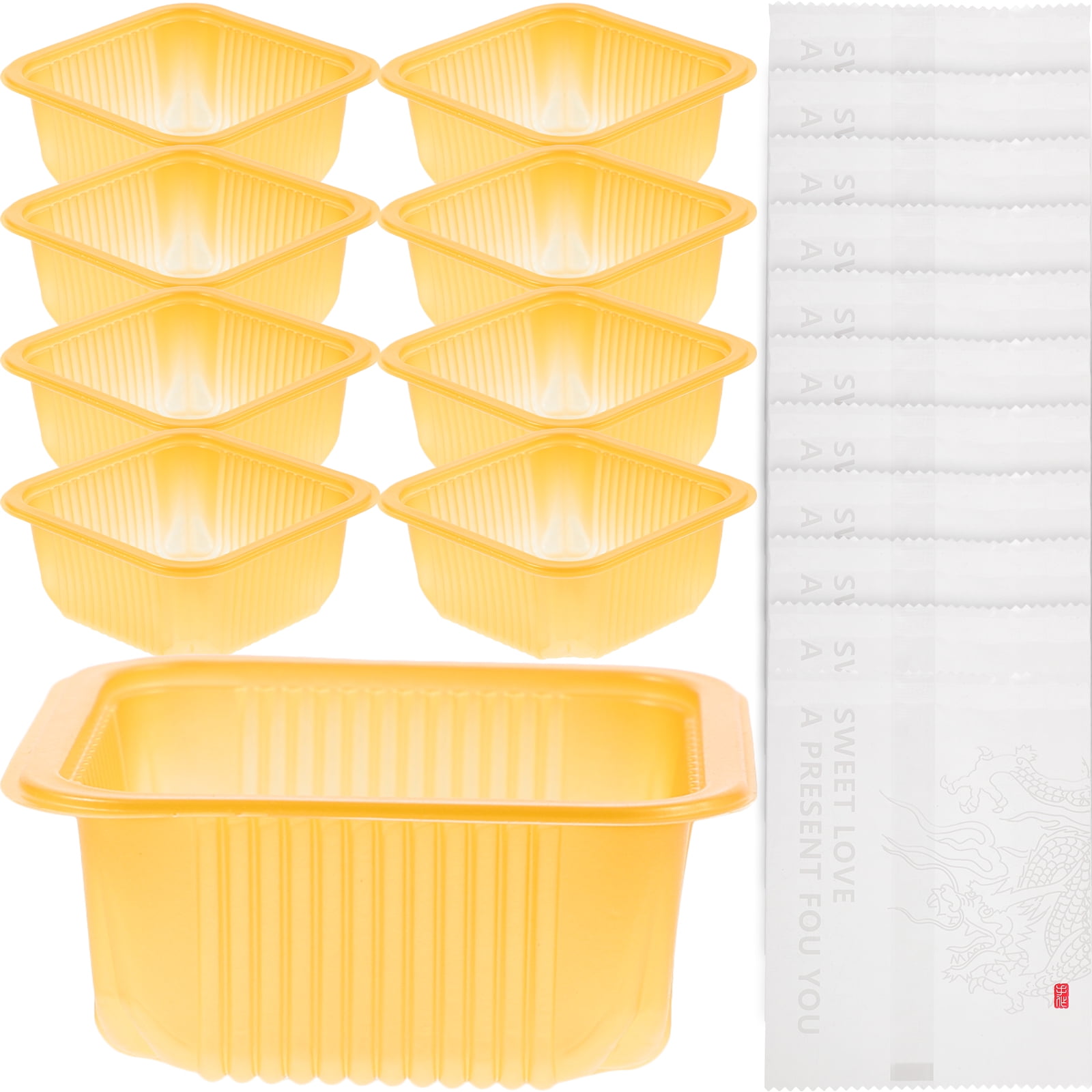 Baking Bags Cupcake Stand Packing Small Tray Egg-yolk Puff Moon ...